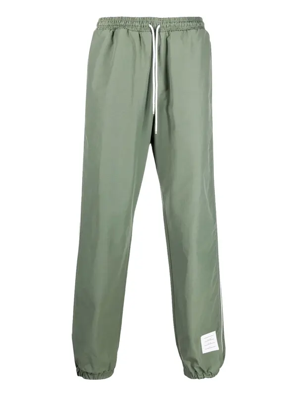 Thom Browne Logo-patch Track Pants - Green