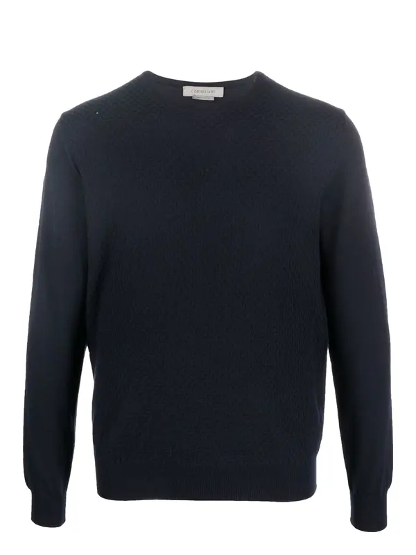 Corneliani Crew-neck Jumper - Blue