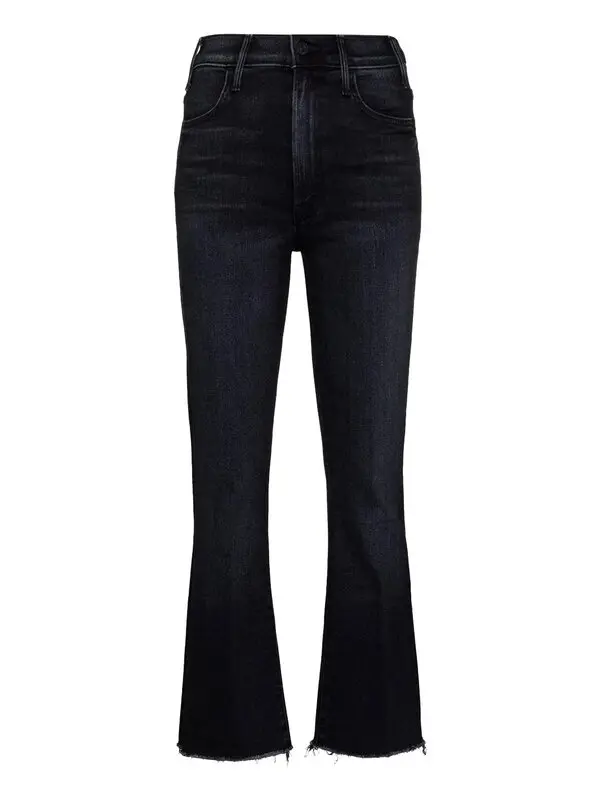 MOTHER The Hustler High-waisted Flared Jeans - Blue