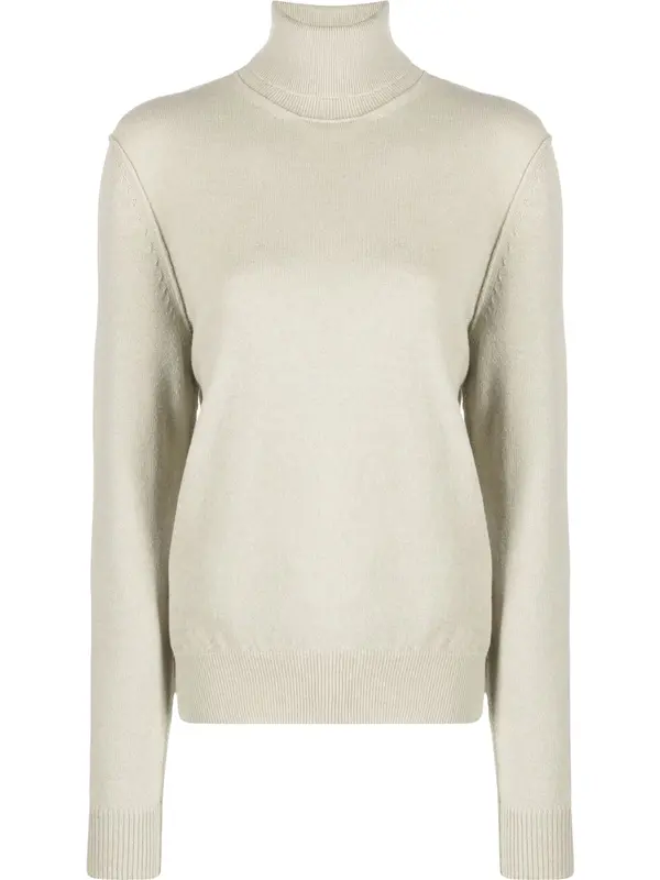 MAISON MARGIELA Roll-neck Jumper - Green
