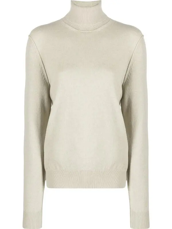MAISON MARGIELA Roll-neck Jumper - Green