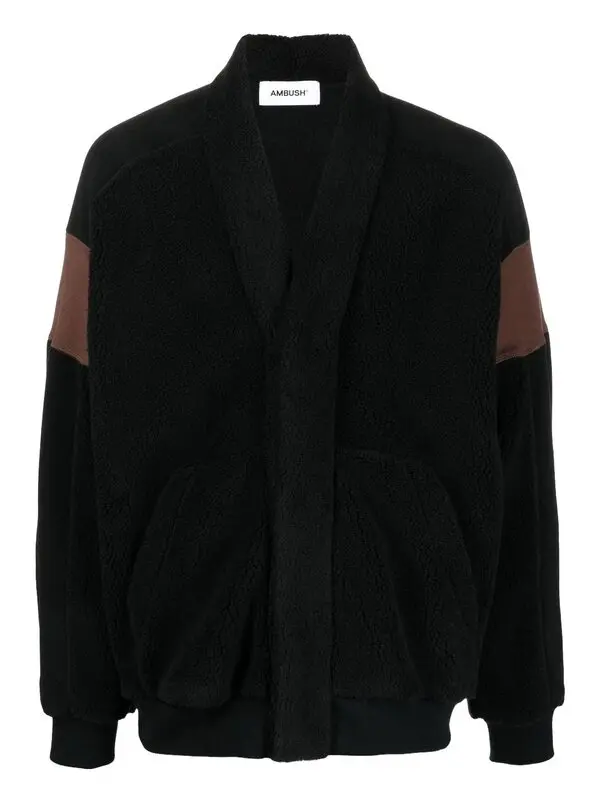 AMBUSH Contrast-panel Bomber Jacket - Black