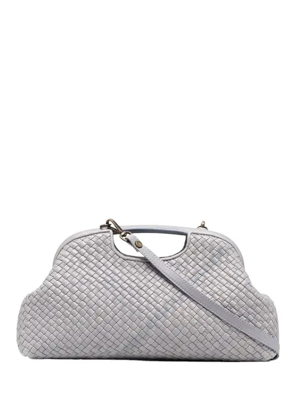Officine Creative Class 48 Woven Leather Bag - Grey