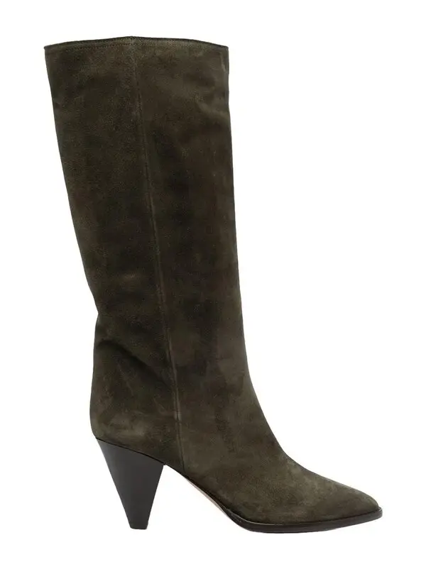 Isabel Marant Rouxy Knee-high Boots - Green