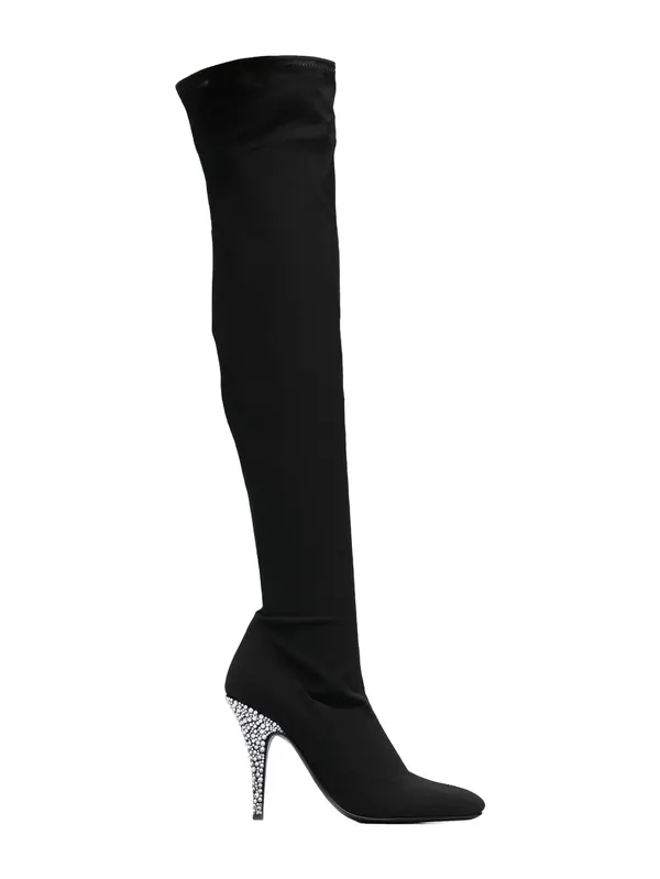 GIUSEPPE ZANOTTI Calixtee Cuissarde 110mm Thigh-high Boots - Black