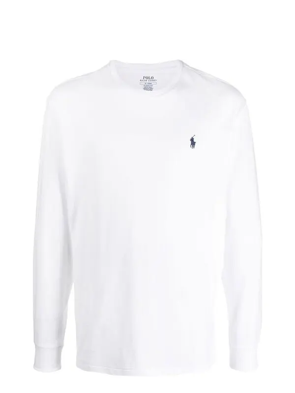 Polo Ralph Lauren Polo Pony Crew-neck Sweatshirt - White