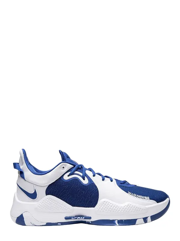 Nike Pg 5 Game Royal Sneakers - White