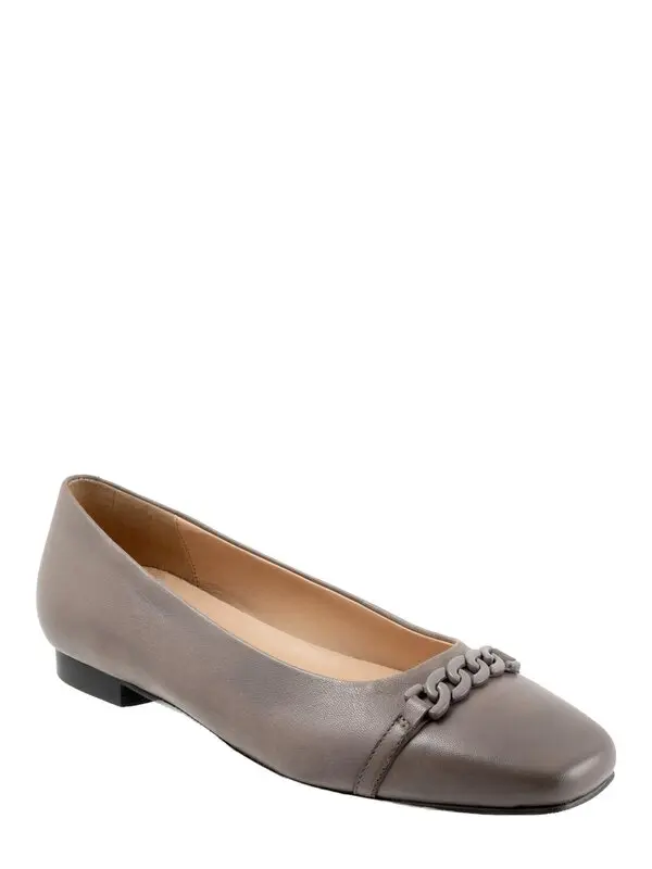 Trotters Harmony Flat - Grey