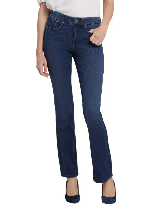 NYDJ Waist Match Marilyn Straight Leg Jeans - Basin