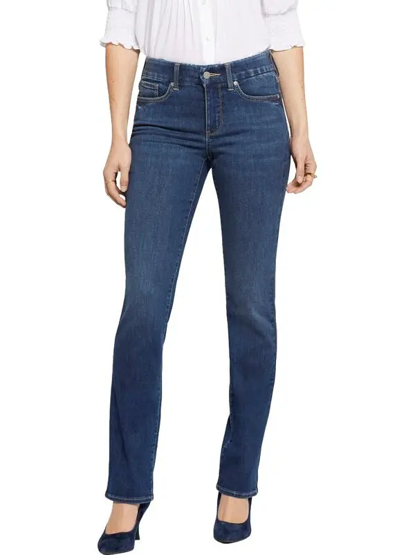 NYDJ Waist Match Marilyn Straight Leg Jeans - Cambridge