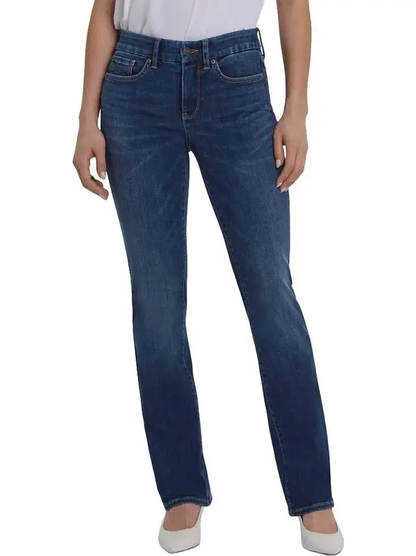 NYDJ Waist Match Marilyn Straight Leg Jeans - Dark Loire