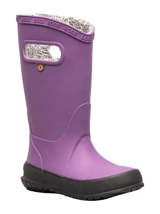 Bogs Plush Insulated Waterproof Boots - Purple