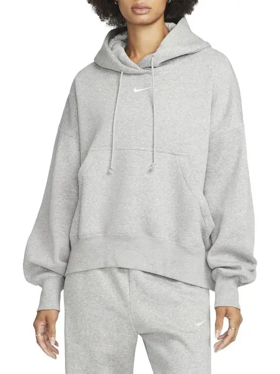 Nike Sportswear Phoenix Fleece Over-oversized Pullover Hoodie - 063 063 D Gr H/sail