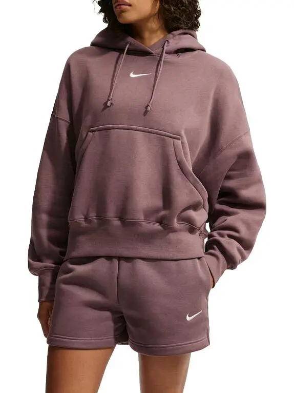 Nike Phoenix Fleece Pullover Hoodie - 502 Tattoo/sail