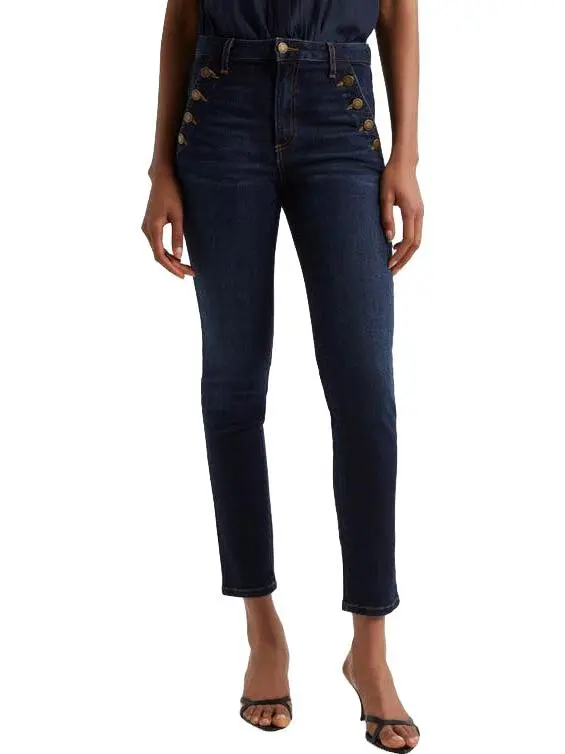 Ramy Brook Helena Skinny Jeans - Dark Rinse