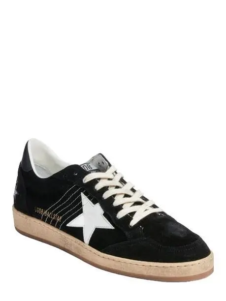GOLDEN GOOSE Ball Star Low Top Sneakers - Black/white