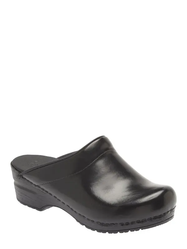 SANITA Sonja Cabrio Clog - Black