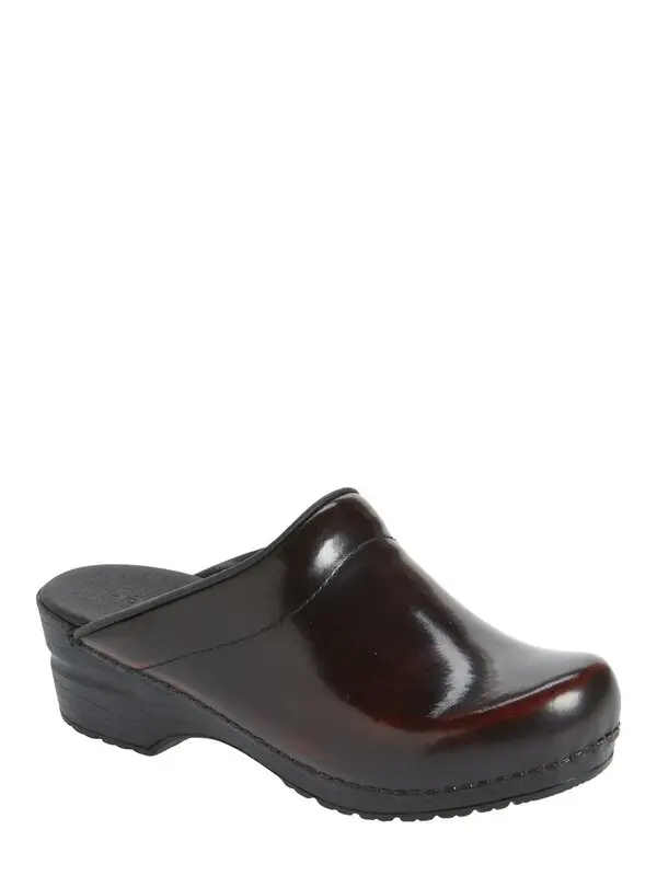 SANITA Sonja Cabrio Clog - Bordeaux