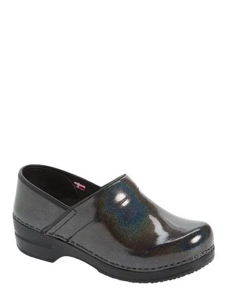 SANITA Sable Clogs - Charcoal