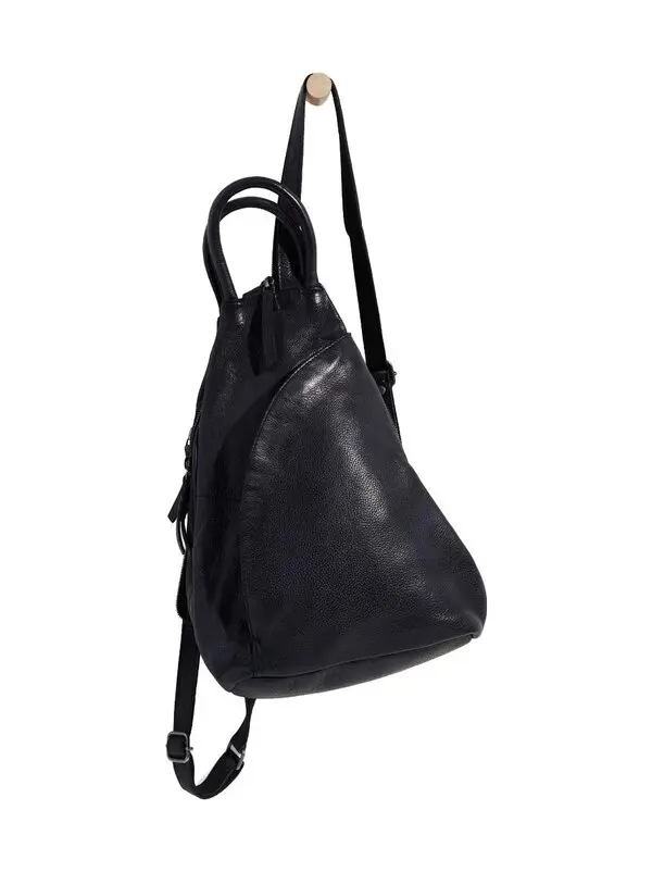 Free People We The Free Soho Convertible Leather Backpack - Black