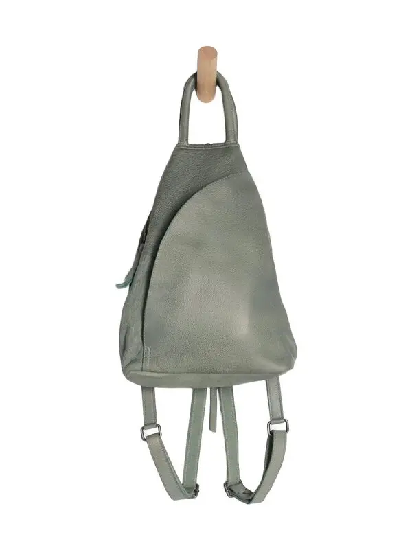 Free People We The Free Soho Convertible Leather Backpack - Pine