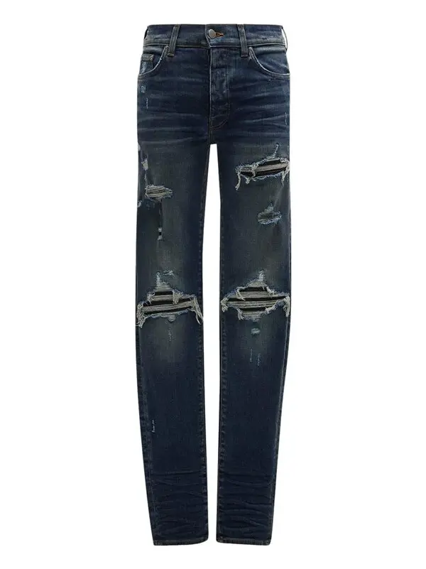 Amiri Mx1 Destroyed Skinny Jeans - Deep Class