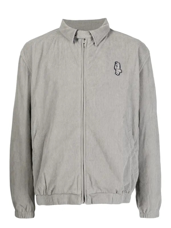 BILLIONAIRE BOYS CLUB Logo-print Shirt Jacket - Grey