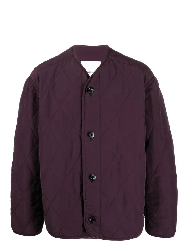 OAMC Liner Short Padded Jacket - Purple