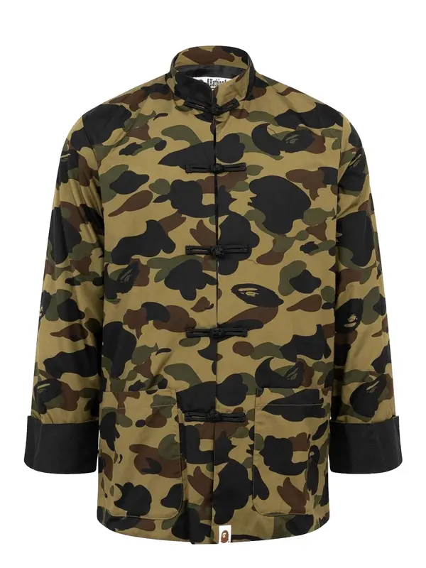 A BATHING APE 1st Camo China Jacket - Green
