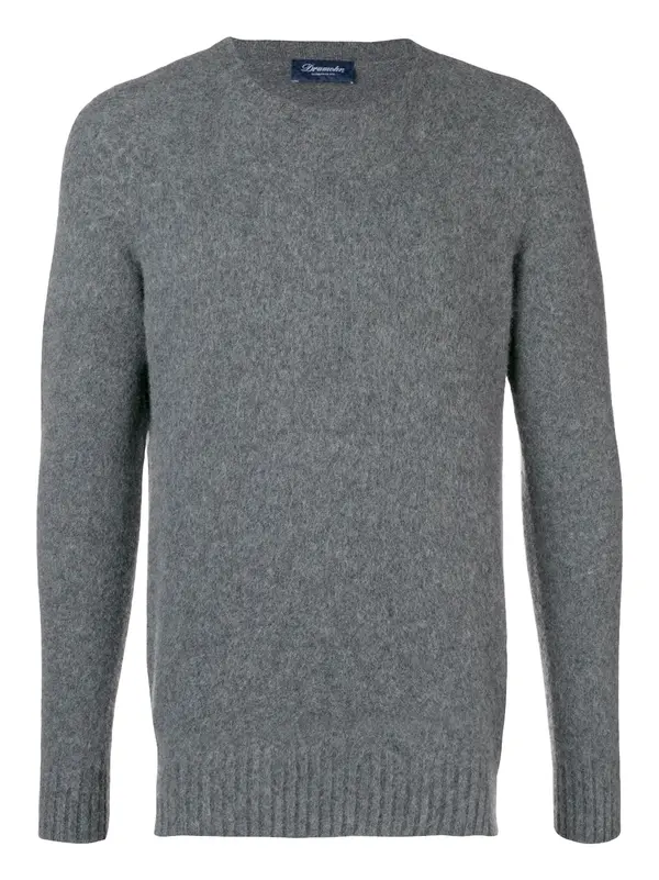 DRUMOHR Brushed Sweater - Grey