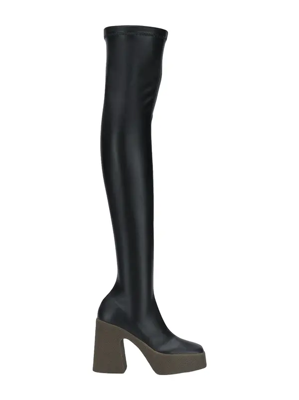 Stella McCartney Platform Thigh-high Boots - Black