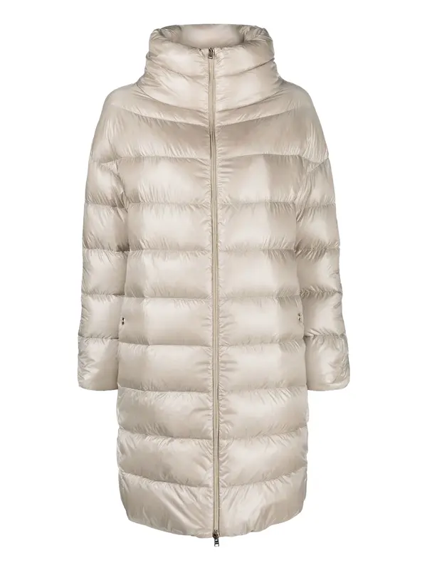 Herno High-neck Puffer Jacket - Neutrals