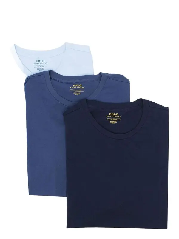 Polo Ralph Lauren 3 Pack Polo Ponyt-shirt - Blue