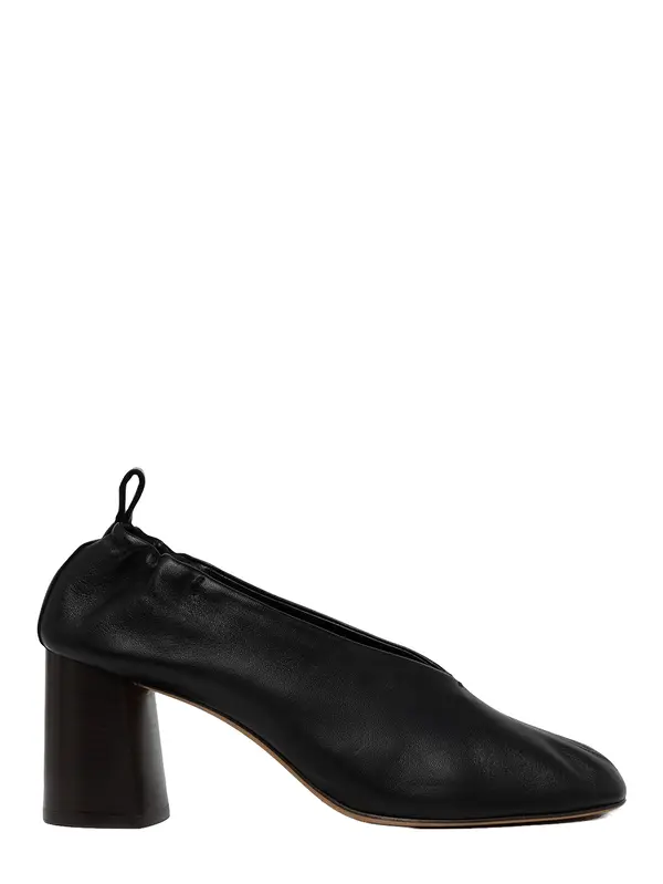 3.1 Phillip Lim Nadia Elasticated Leather Pumps - Black