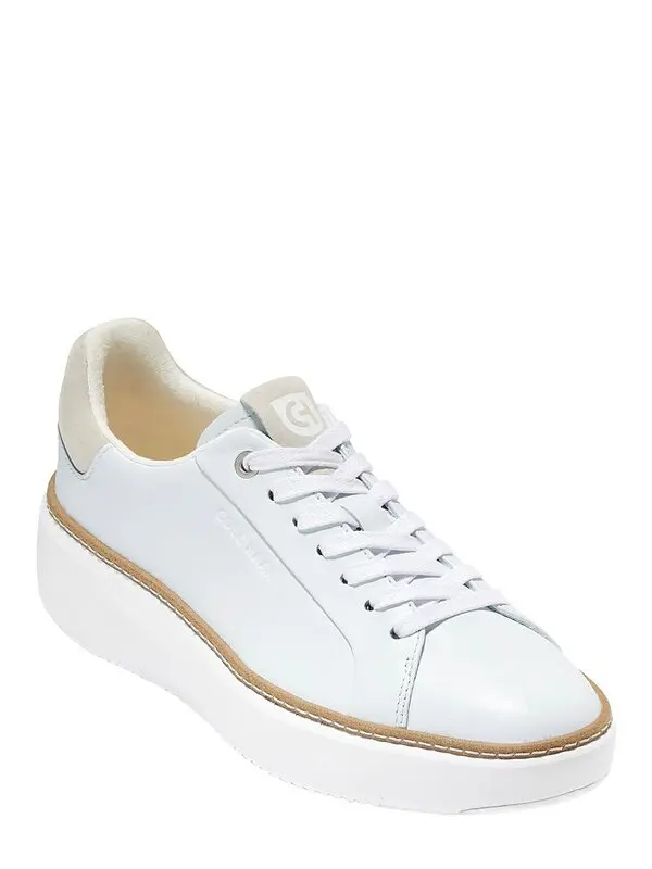 Cole Haan Grandpro Topspin Sneakers - White/dove