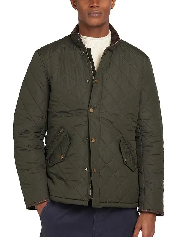 Barbour Powell Polarquilt Jacket - Sage