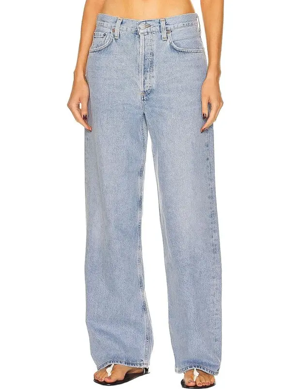AGOLDE Low Slung Baggy Jeans - Void