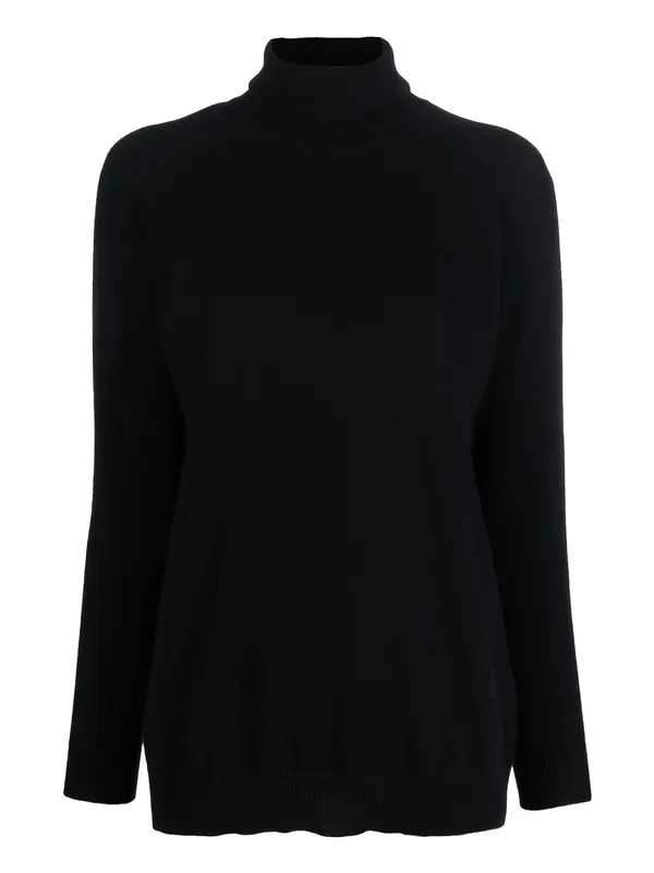 DRUMOHR Cashmere Roll-neck Jumper - Black