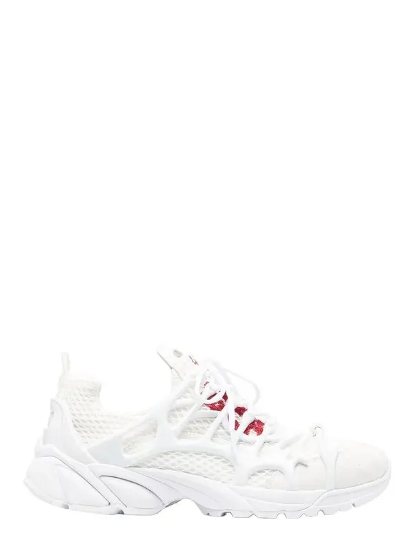 44 LABEL GROUP Panelled Low-top Sneakers - White
