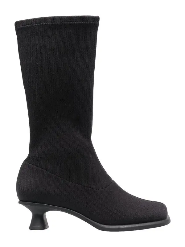 Camper Square-toe Knee-high Boots - Black