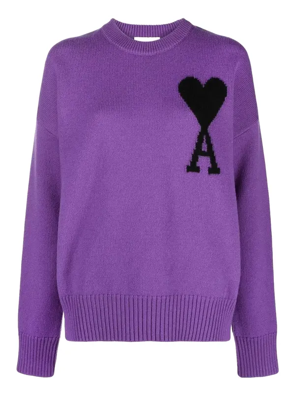 Ami De Coeur Sweater - Purple
