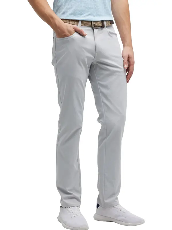 Peter Millar Eb66 5-pocket Pants - British Gray