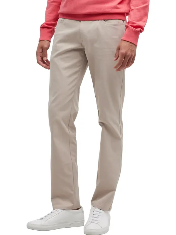 Peter Millar Eb66 5-pocket Pants - Khaki