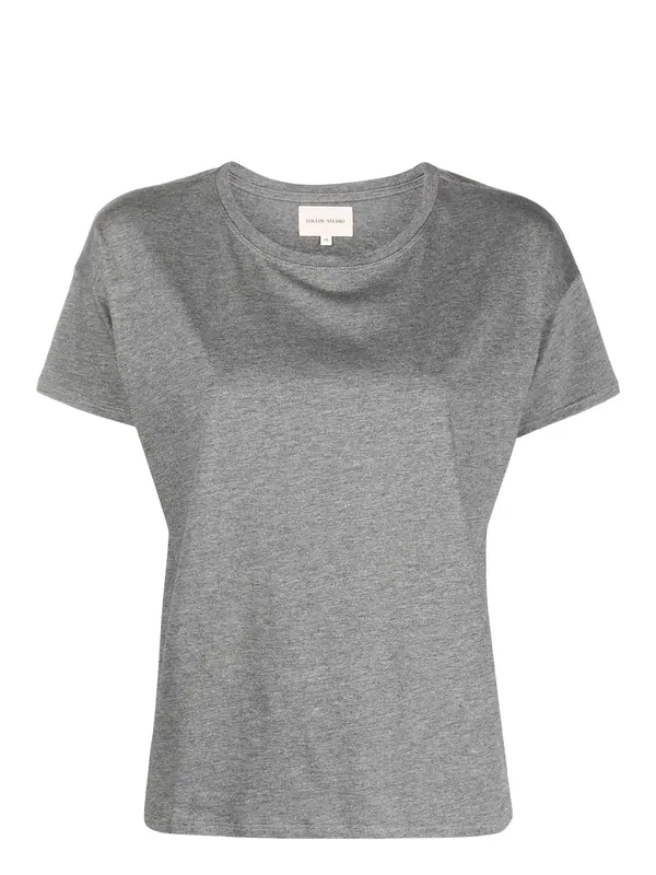 Loulou De Saison Basiluzzo Cotton T-shirt - Grey