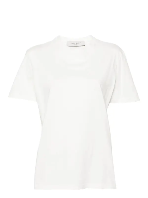 GOLDEN GOOSE Crew-neck T-shirt - White