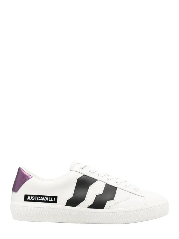 Just Cavalli Logo-print Low-top Sneakers - White