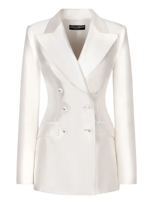 Dolce & Gabbana Double-breasted Blazer - White