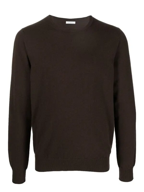 Malo Crew-neck Cashmere Jumper - Brown
