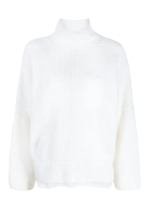 TOM FORD Funnel-neck Knitted Jumper - Neutrals