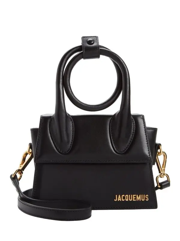 Jacquemus Le Chiquito Noeud Bag - Black